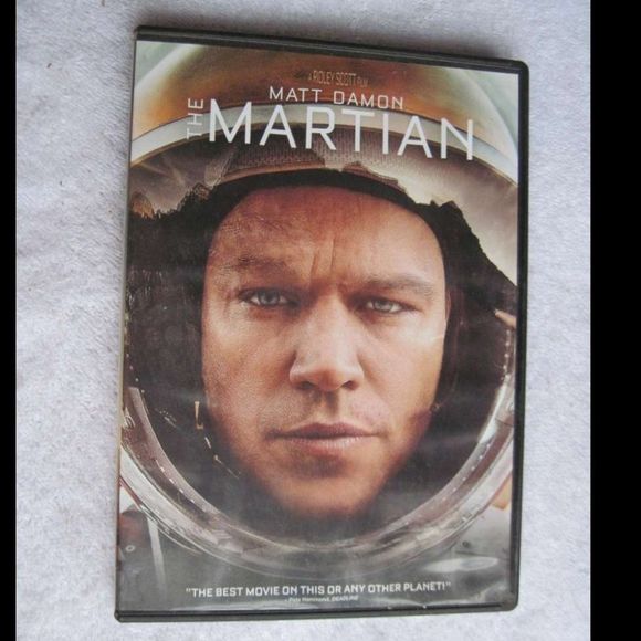Media | The Martian Matt Damon Jessica Chastain Sean Bean Wiig Dvd ...